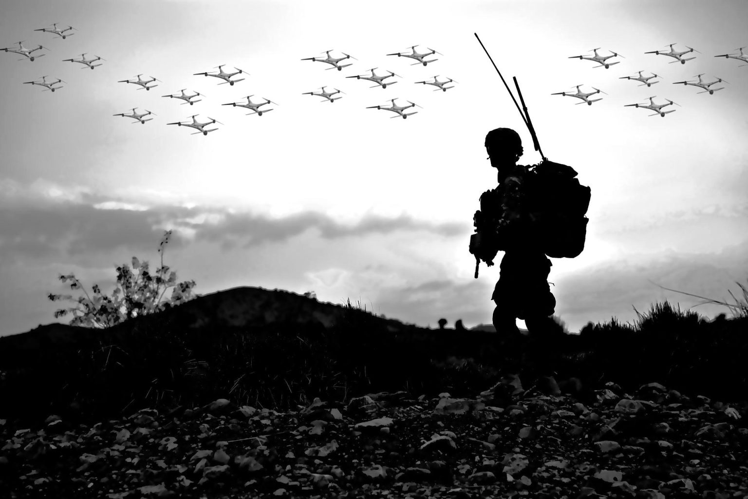 DARPA: US Army Deploys 40 Drones for Swarm-Enabled Tactics Program ...